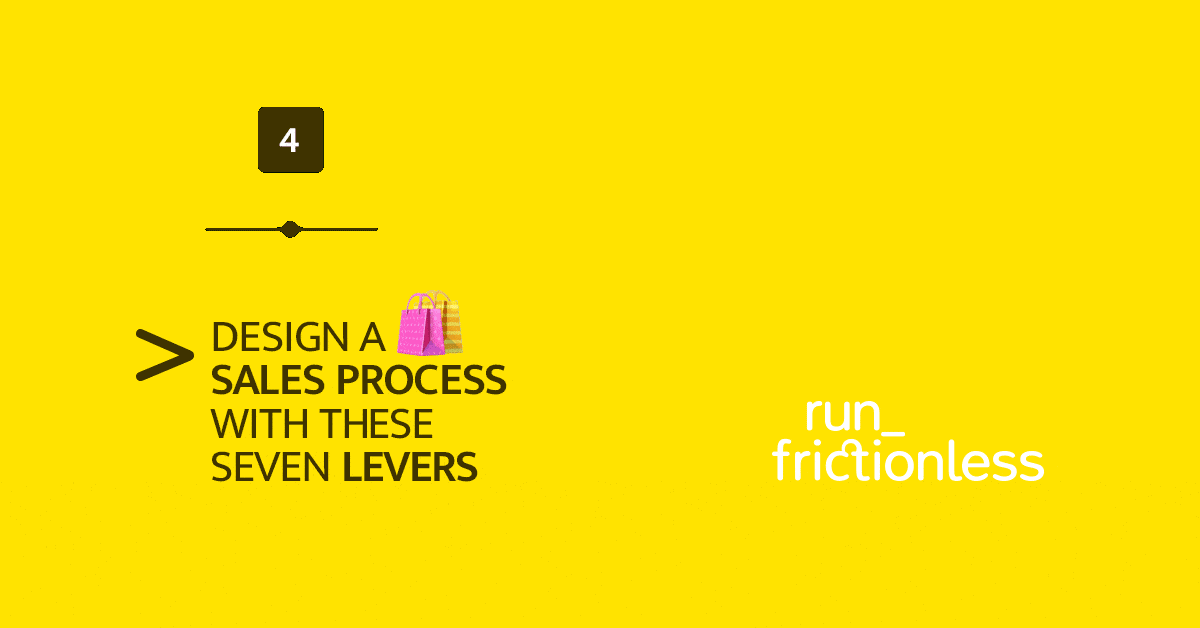 Seven levers of frictionless customer experience > run frictionless
